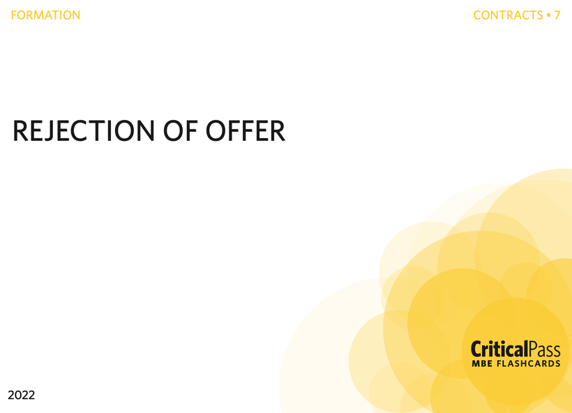 MBE Flashcards – Critical Pass