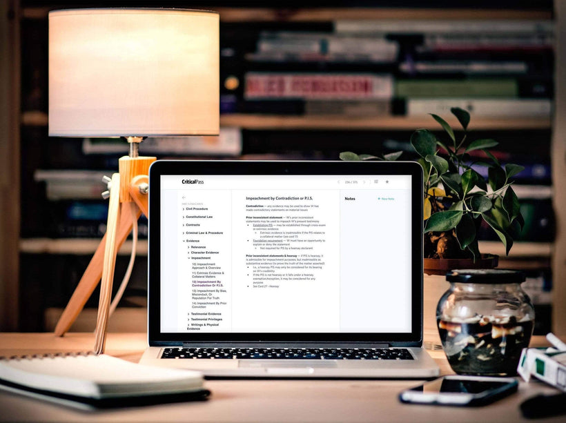 MBE Flashcards – Critical Pass